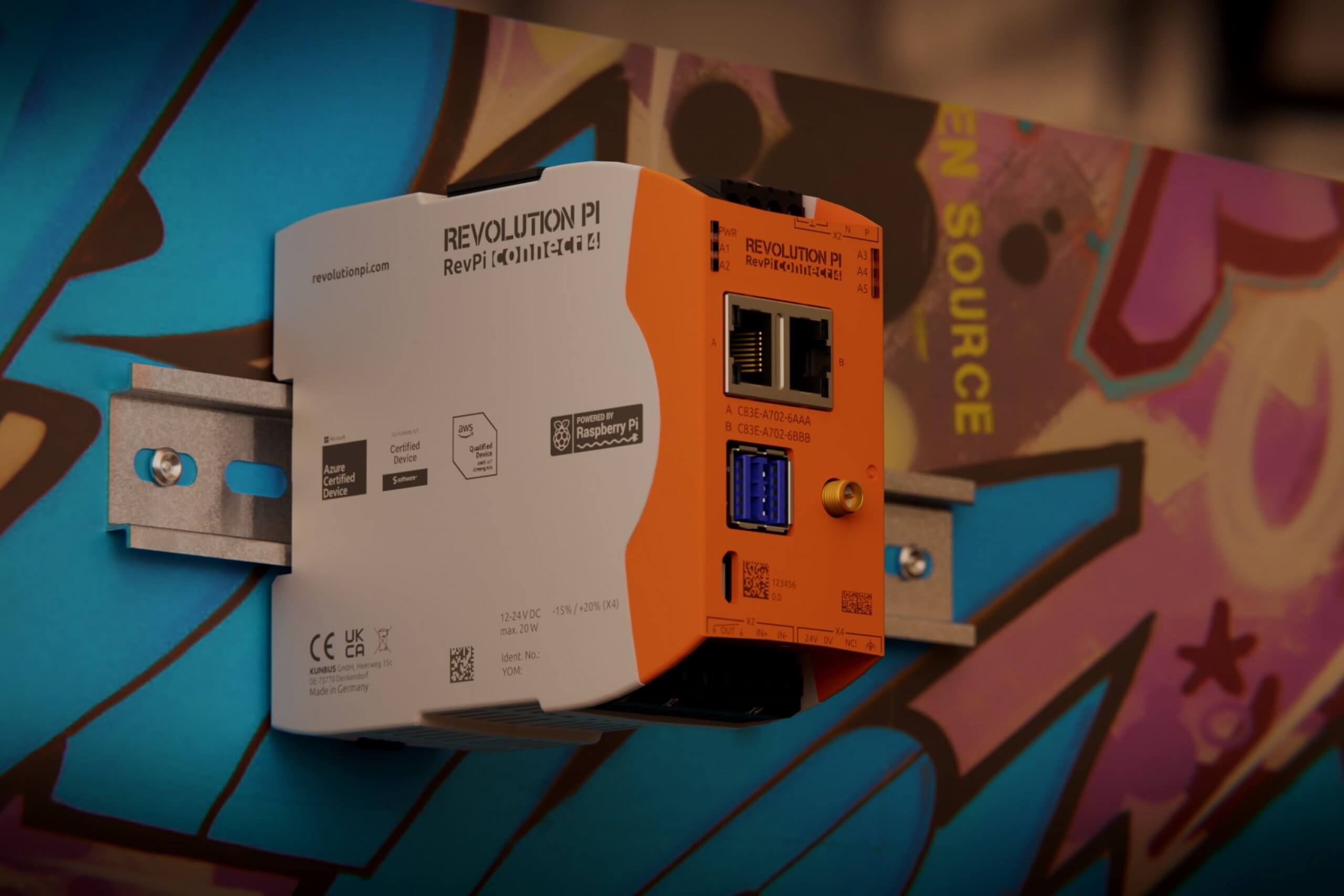 RevPi Connect 4工业树莓派 | 宏集科技 | 控制器 | 边缘计算